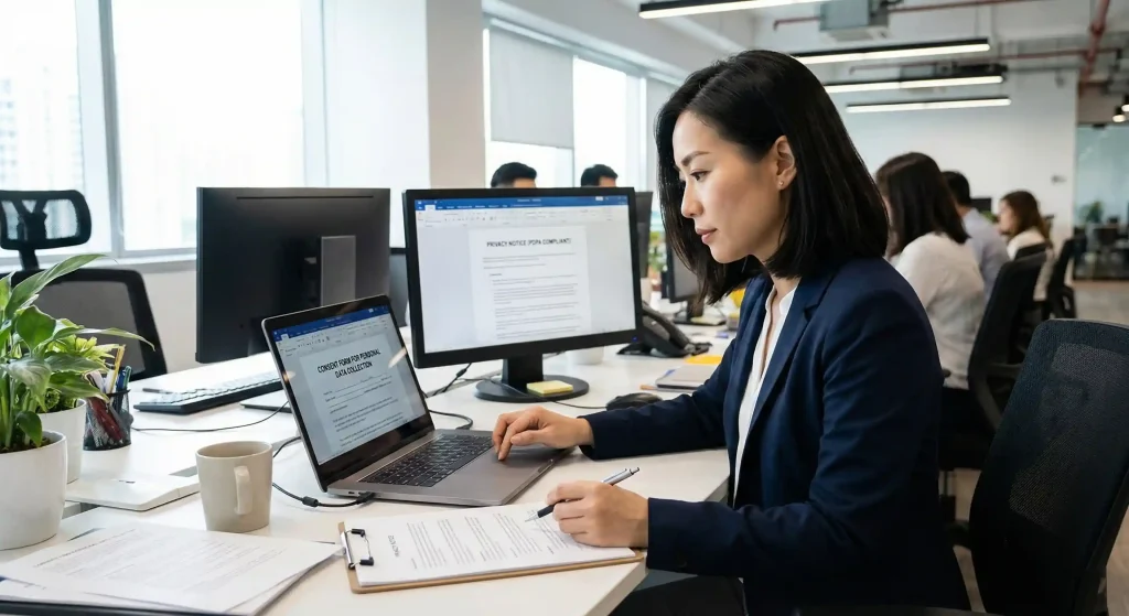 ตัวอย่างแบบฟอร์ม PDPA | Consent Form | Privacy Notice
